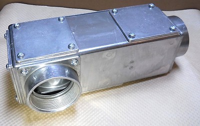 ARLINGTON 938 3-1/2" ANY-BODY UNIVERSAL CONDUIT BODY LB DIE CAST ...