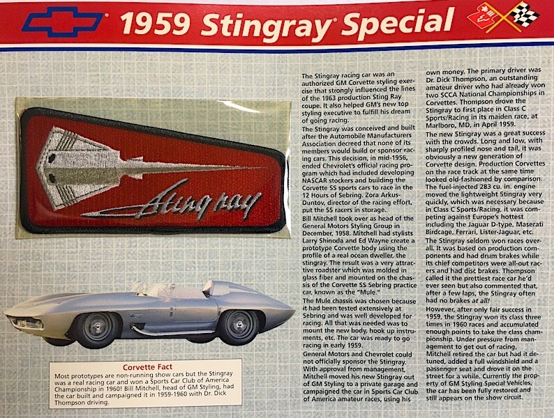 Mitchells 1959 Corvette Stingray