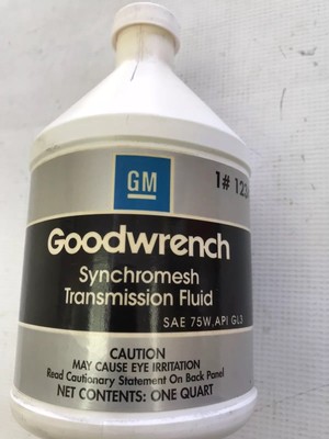Gm Manual Transmission Fluid Gm 1052931 - lasopateach