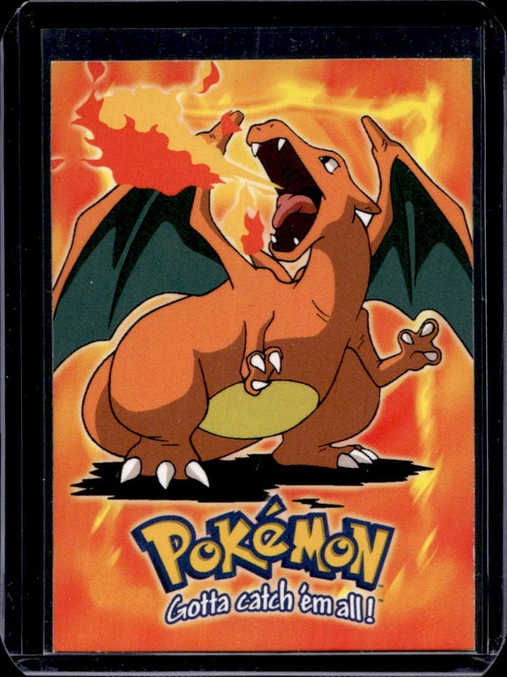 1999 Topps Pokemon the First Movie #06 Charizard Stage 3 Evolution Die ...
