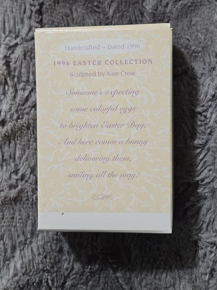 HALLMARK Keepsake Hippity Hop Delivery Easter Crayola ornament Eggs ...