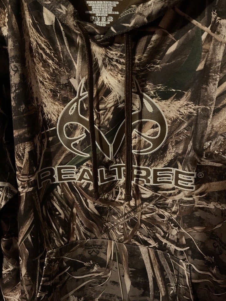 Men’s Size Large Realtree Camo Hoodie Pullover | eBay