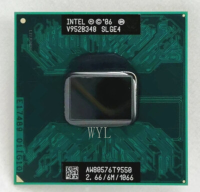 Intel Core 2 Duo T9550 2.66 GHz SLGE4 Dual-Core Processor CPU | eBay