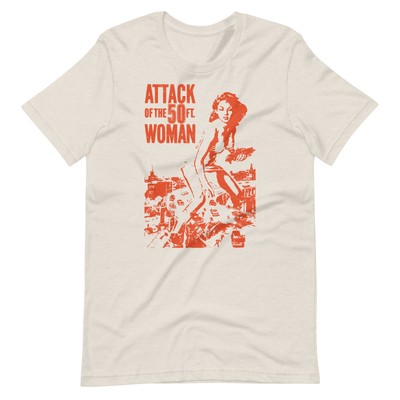 ATTACK OF THE 50 FT WOMAN Shirt horror science fiction allison hayes ...