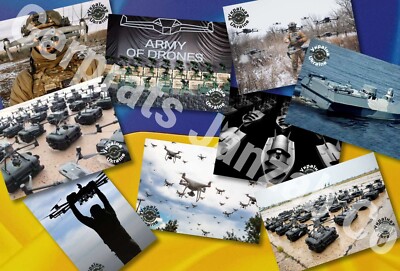 Set 9 postcards Drone War in Ukraine 2024. Ukrainian Drone Army | eBay