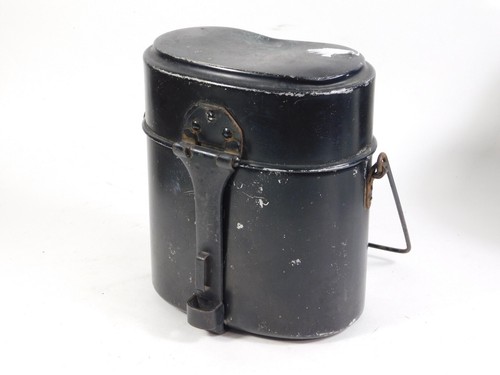 WW1 German mess kit, black painted, aluminum | eBay