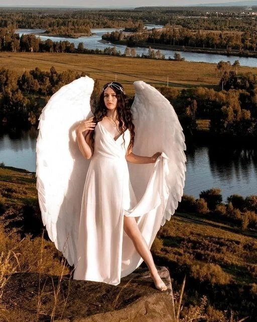 Realistic Angel Wings Costume