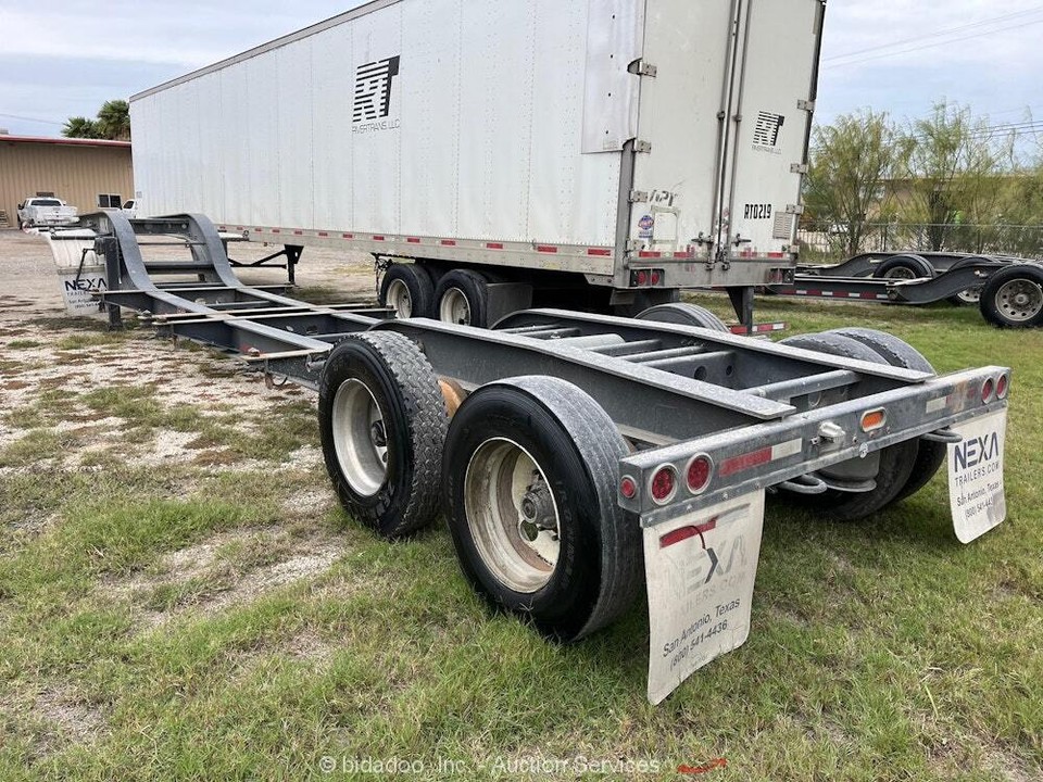 2022 EXA Industrial Hulk 42' T/A Sand Container Chassis Trailer bidadoo ...