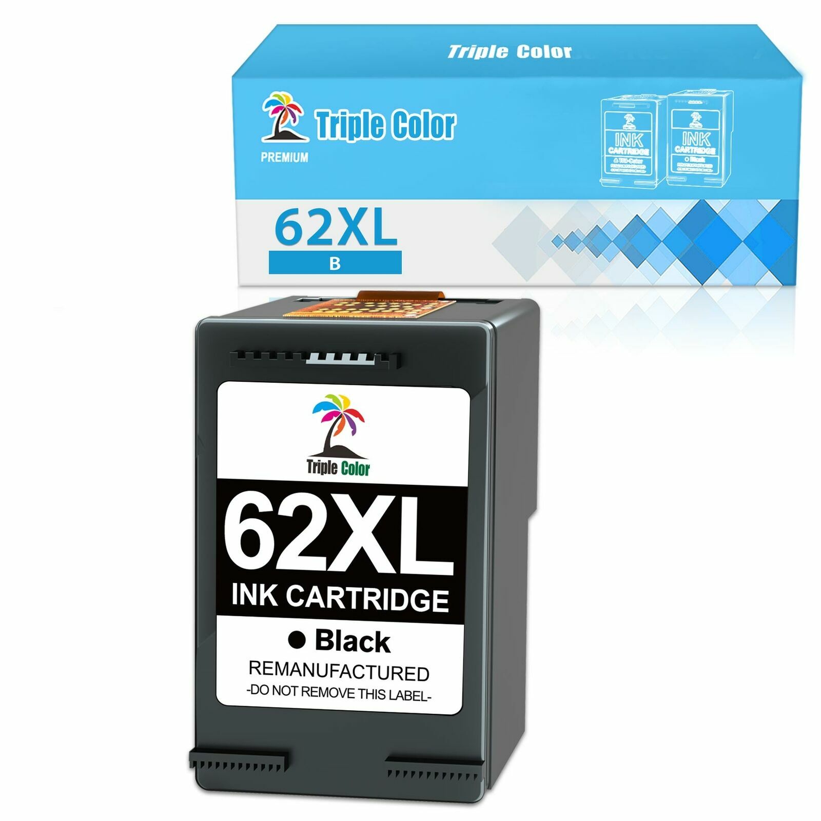Black/Color HP 62XL Ink for HP ENVY 5540 5544 5545 5549 5661 5663 5664 ...
