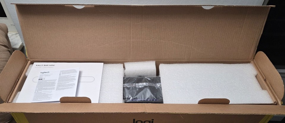 New Logitech Rally Bar Mini All In One Video Conferencing Webcam 960 ...