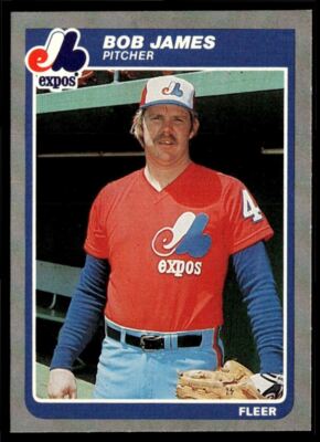 1985 Fleer #400 Bob James Montreal Expos | eBay