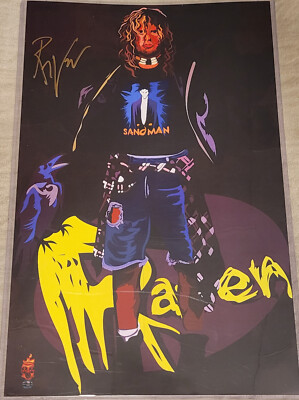 Raven Signed 11x17 Autographed Art Print w/ COA ECW WCW WWF WWE | eBay
