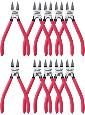 Wire Cutters 10 Pack, 6" Dykes Cutter, Dikes Wire Cutters Wire Snips ...
