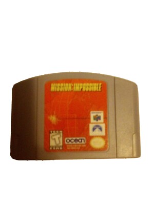 Mission: Impossible (Nintendo 64, 1998) N64 Cart ONLY Tested & Works ...