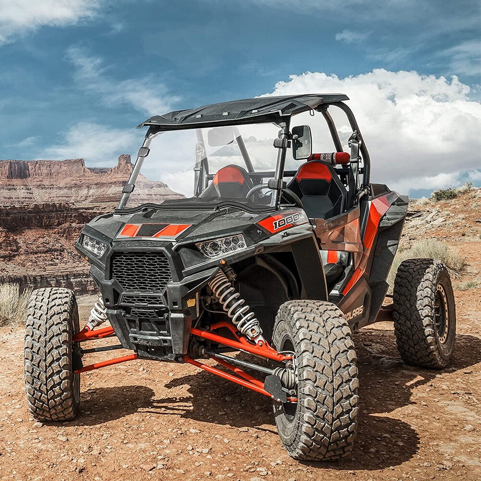 Full Clear Windshield For 2014-2018 2017 2015 Polaris RZR 900 1000 ...