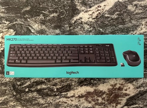 Logitech MK270 Wireless Keyboard and Mouse Combo (920-004536 ...
