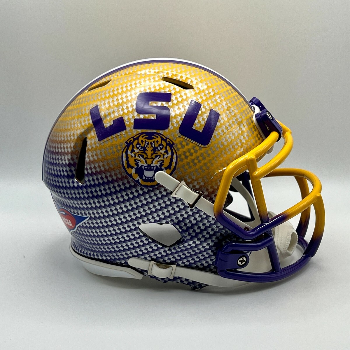 Lsu Mini Helmet Jamal Adams Autographed Signed Lsu Tigers Chrome Speed