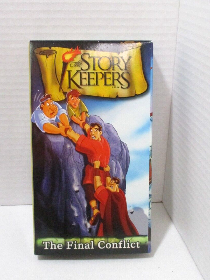 Zonderkidz Story Keepers VHS Tapes Christian Bible Animated Stories VBS ...