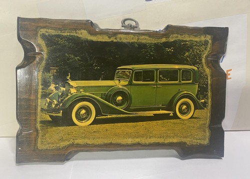 1933 Framed Green Packard Picture. Rare. In a garage for 60 years | eBay