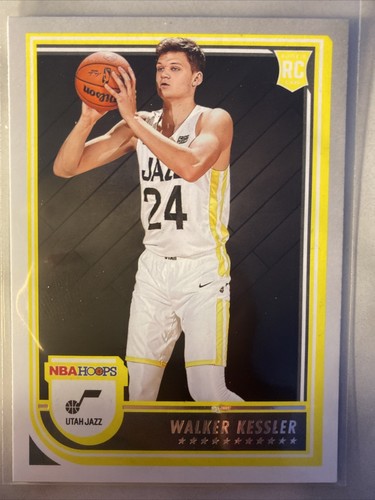Walker Kessler 2022-23 Panini NBA Hoops Rookie Card #252 Utah Jazz RC ...