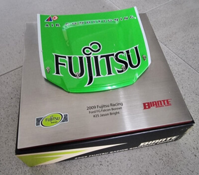 *DAMAGED* 1/10 2009 FORD FG FALCON BONNET FUJITSU RACING JASON BRIGHT ...