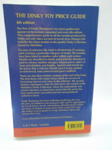 Dinky Toy Price Guide Paperback Book by Frank Thompson | eBay