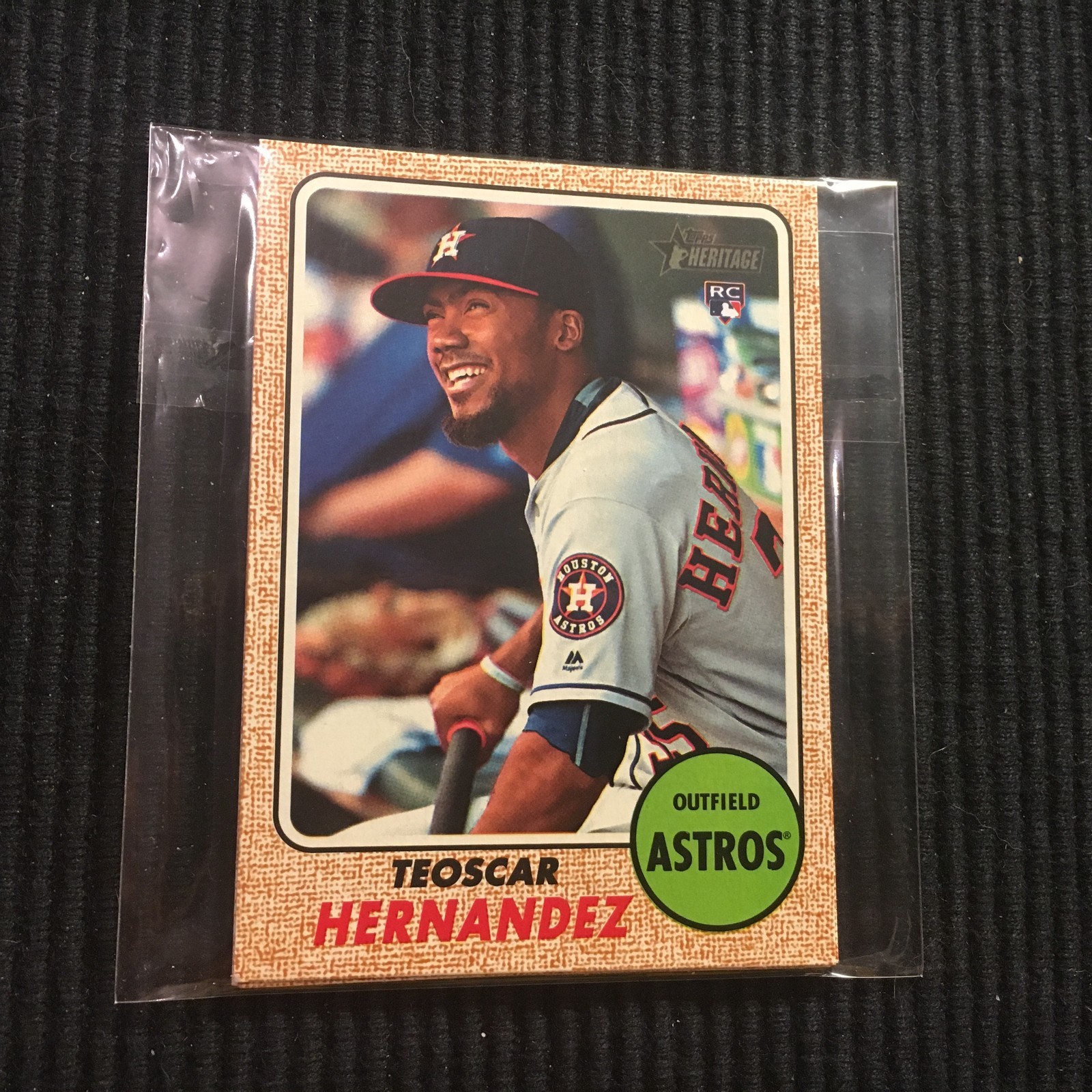 2017 TOPPS HERITAGE HIGH HOUSTON ASTROS TEAM SET 3 CARDS TEOSCAR ...
