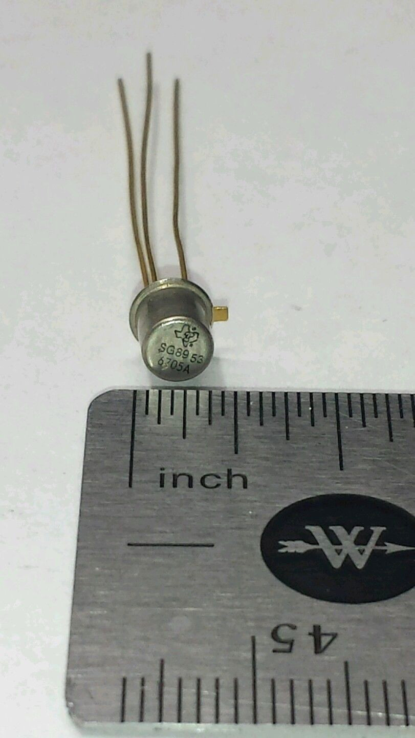 Texas Instrument SG8953 Transistor ( 3 Pin ) Vintage Old Gold Long ...