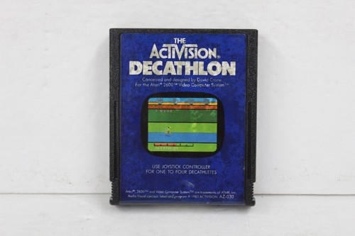 Decathlon (Atari 2600, Activision 1983) Cartridge Only 473109752062| eBay