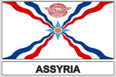 Sticker flag vinyl country assyria assyrian | eBay Australia
