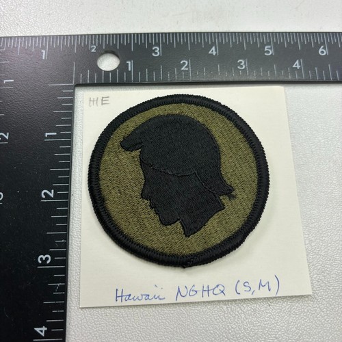 US Army National Guard Round CONNECTICUT SUBDUED MERROWED EDGE Patch ...