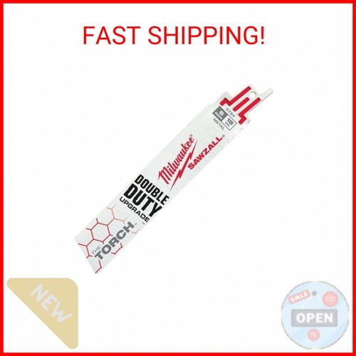 Milwaukee 48-00-5784 6-Inch, 18 Teeth per Inch, Super Sawzall Blades ...