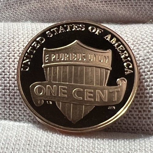 2018-S Lincoln Shield Reverse Cent Amazing Deep Cameo Gem Proof #6233 ...