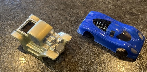 NOS Original “RIGGEN” (3) Bodies/chassis/ Orig. Rear Alum. Wheels….. HO ...