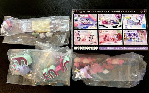 Sanrio Kuromi Words Collection Friends Love Dream 3Pc Set, New | eBay