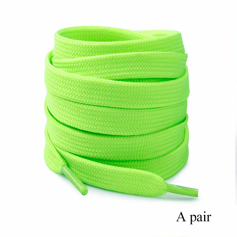 1Pair Flat Shoelaces Casual Shoe Laces Ropes Bootlaces Sneakers ...