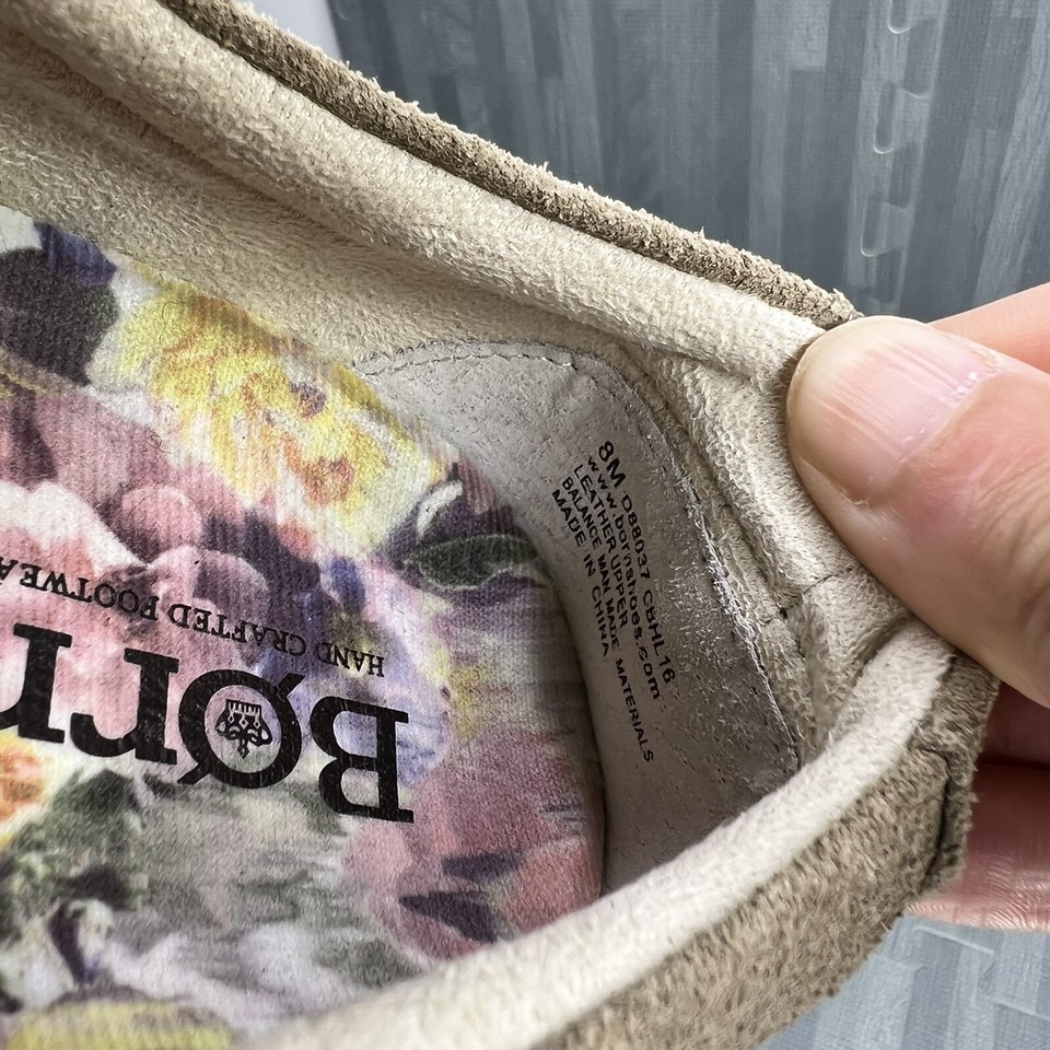 Born Comfort Shoes Women Size 8 Tamera Tan Lace Up Leather Shoes Suede ...