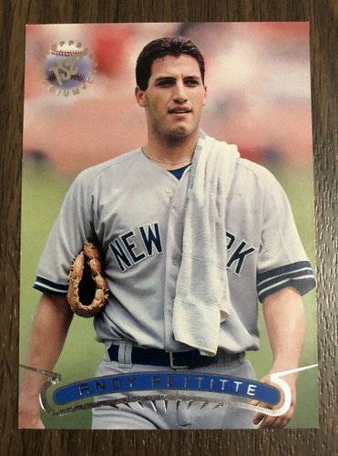 1996 Topps Stadium Club Andy Pettitte #436 New York Yankees Baseball ...