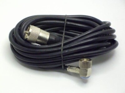 4m DV Lead Fitted With DV Base Plug & PL259 Plug CB Radios Antenna ...