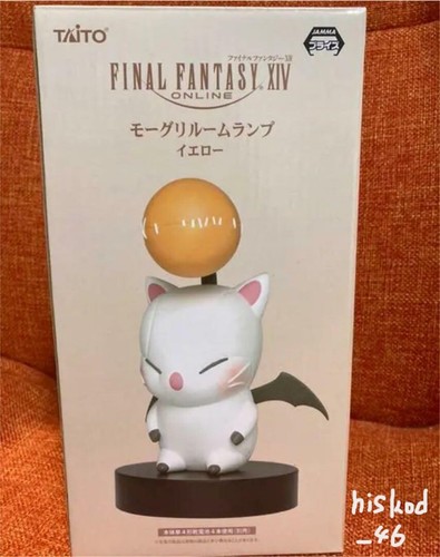 FINAL FANTASY XIV FF 14 Moogle Moguri Room Lamp Light Yellow Figure Box ...