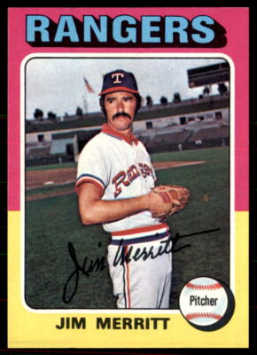 1975 Topps #83 Jim Merritt (EX/MT) | eBay