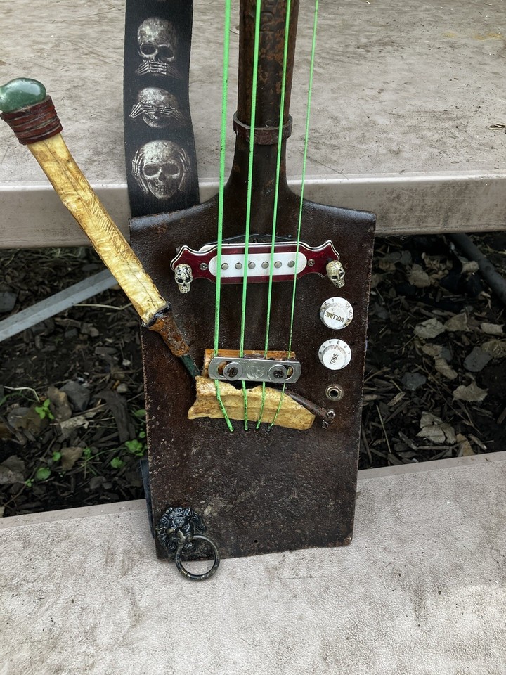 Homemade Shovel Bass Guitar | eBay