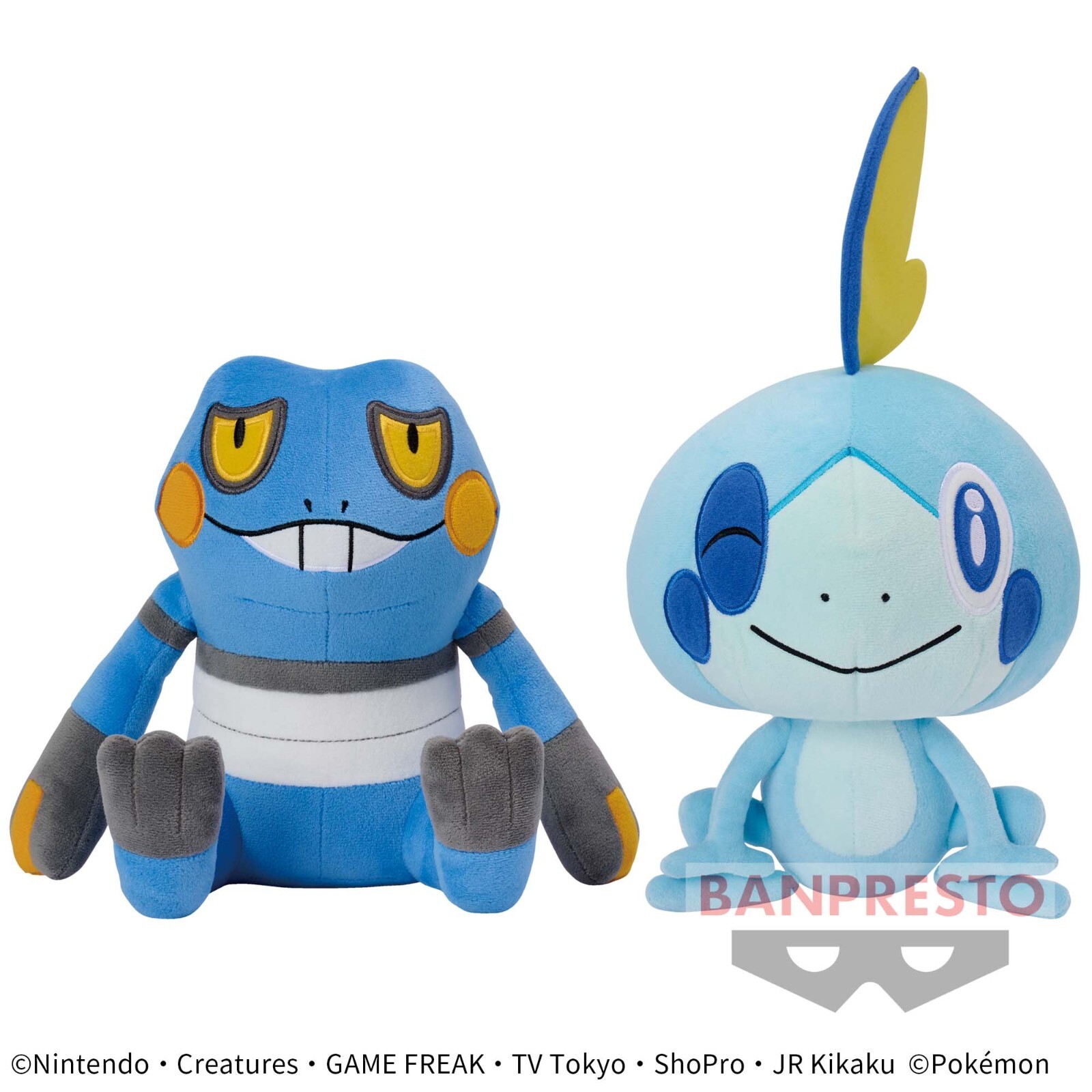 Pokemon Mechamofugutto Plush Toy Pokémon Croagunk Sobble Set of 2 | eBay