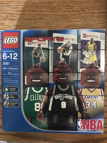 LEGO NBA 3561 With Shaquille O’Neal. Small Spot Right Front Where Tag ...