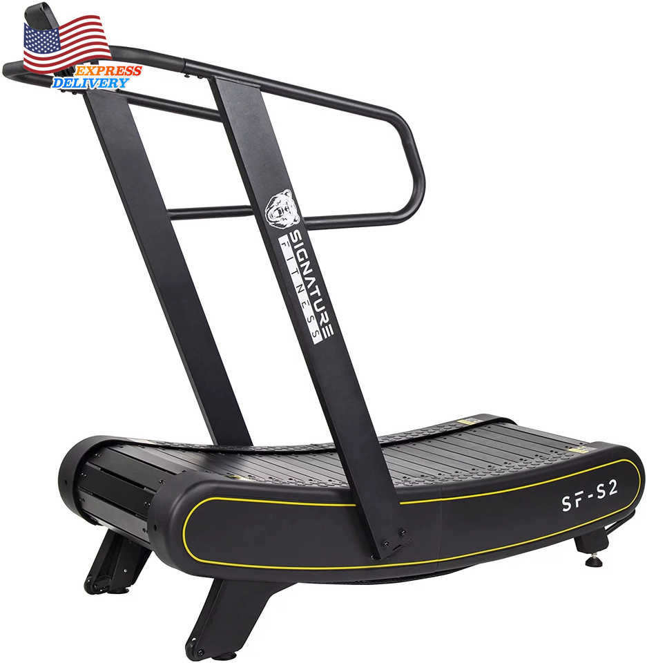 SF-S2 Motorless Curved Sprint Treadmill with Adjustable Levels of ...
