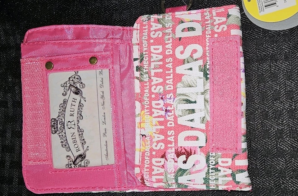Robin Ruth Wallet Pink Dallas Trifold for Women New With Tags | eBay