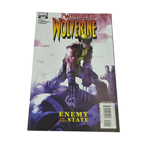 Marvel What If? Wolverine Enemy of the State Comic Book One-Shot | eBay