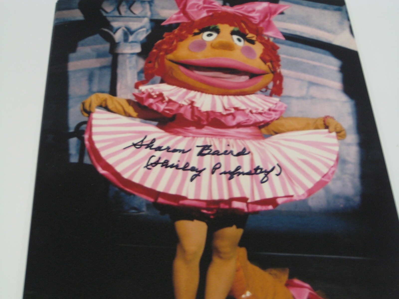 SHARON BAIRD "HR PUFNSTUF'S SHIRLEY" RARE AUTO SIGNED 8X10 PHOTO COA ...