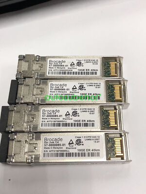 1pc for used 57-0000085-01 10GE-ER 40KM SFP + 10 Gigabit optical module ...