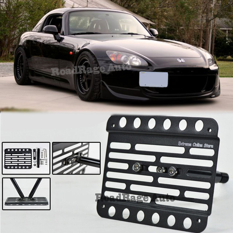 For 04-09 Honda S2000 Front Tow Hole Hook License Plate Mount Relocator ...
